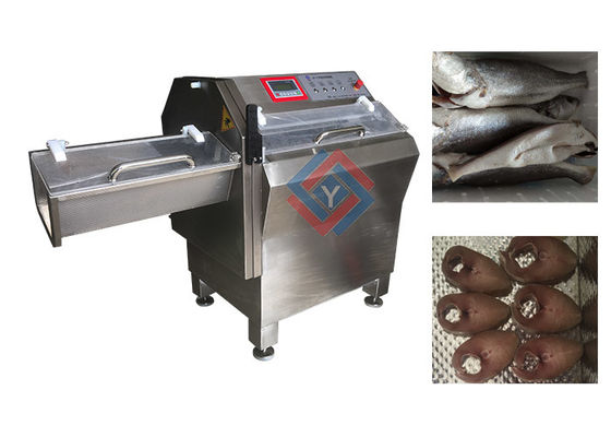 Automatic Fish Processing Equipment , Frozen Fish Slicing Machine High ...