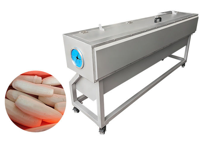 Commercial Adjustable White Radish Peeler Machine 500KG/H
