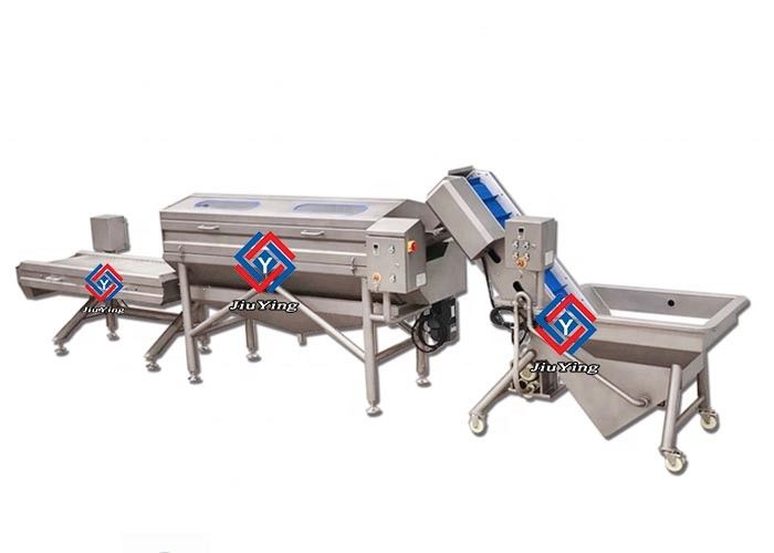 Restaurant SUS #304 Material Salad Vegetable Production Line For Food ...
