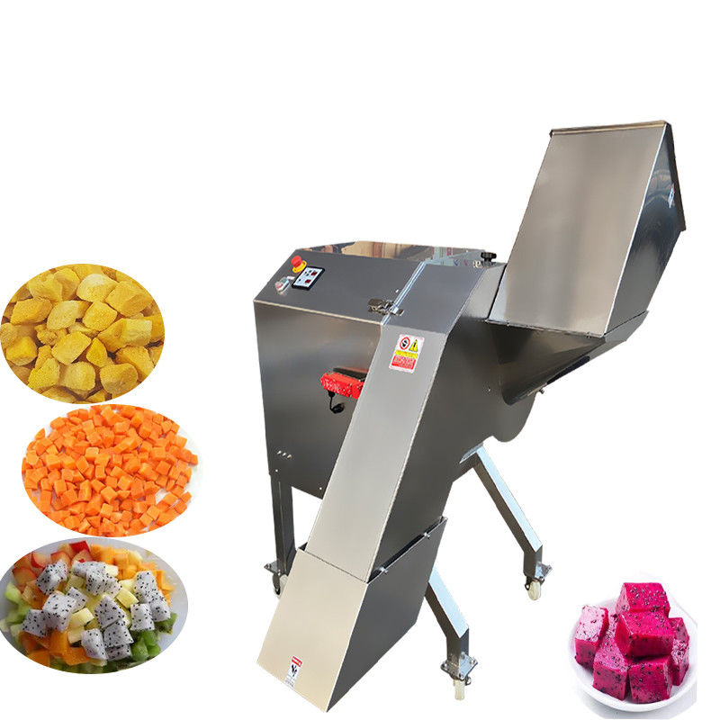 Stainless Steel Vegetable Dicer Machine 3D Mango Onion Fruit Processing ...