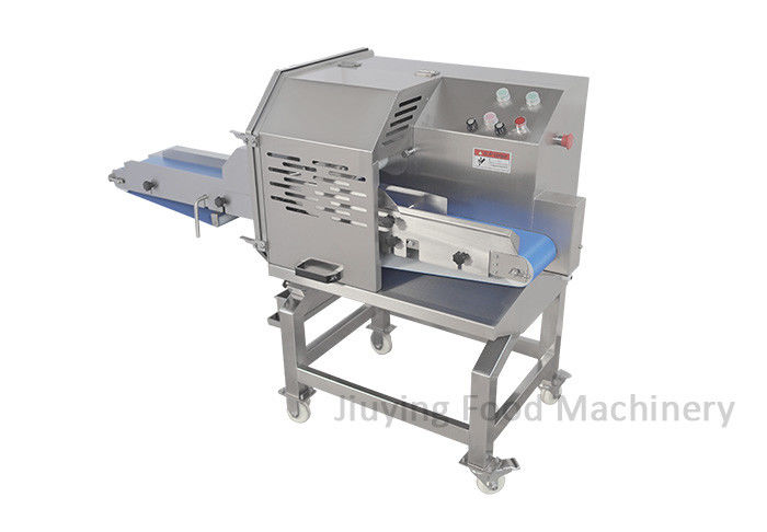 145mm Feeding Inlet Width Conveyor Cutting Machine For Cooked And ...