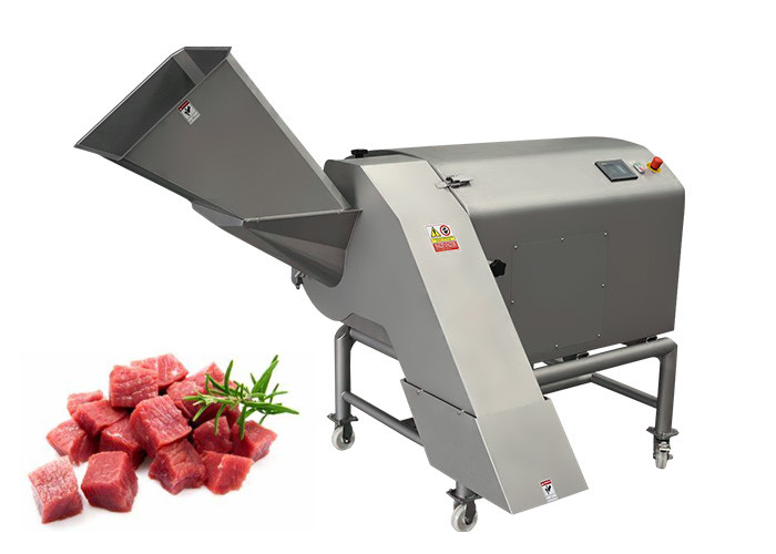 Frozen Boneless Meat Cube Cutting Machine 3000KG/H SUS304