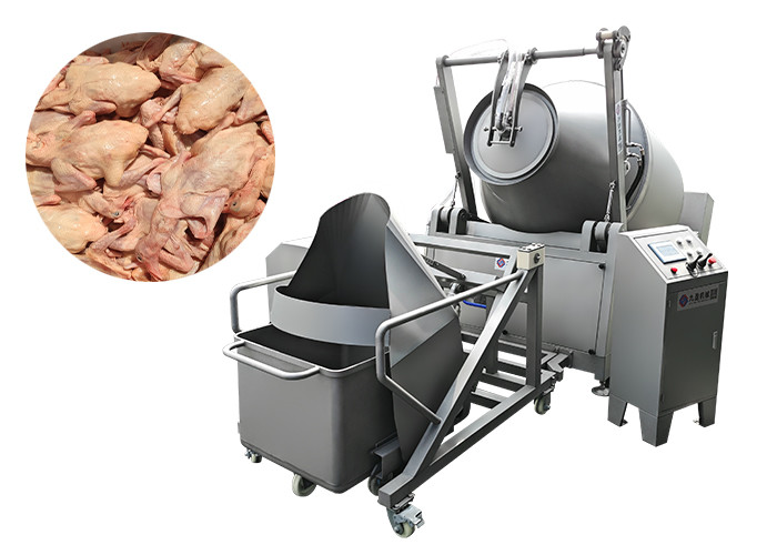 Hydraulically Commercial Beef Pork Poultry 2000L Meat Vacuum Tumbling ...