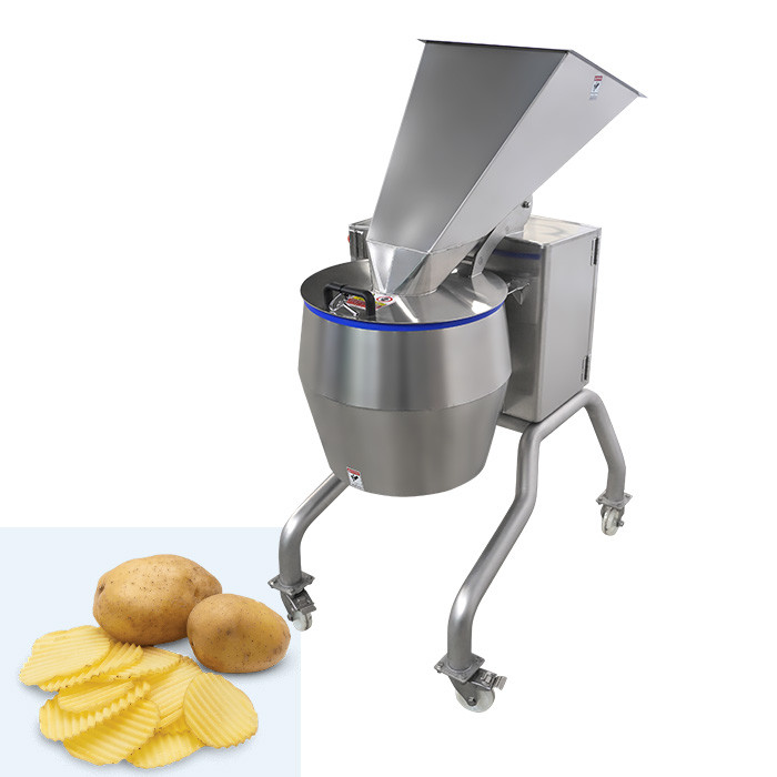 High Capacity Centrifugal Potato Crisps Slicing Machine With ...