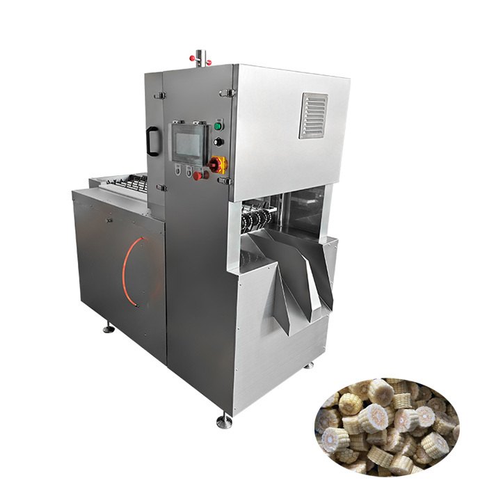 New Design 6-Blades Auto Bandsaw Cutting Frozen Corn Machine With Six ...