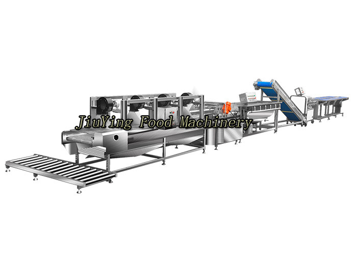 Automatic Salad Production Line , Leafy Salad Processing Line 380V