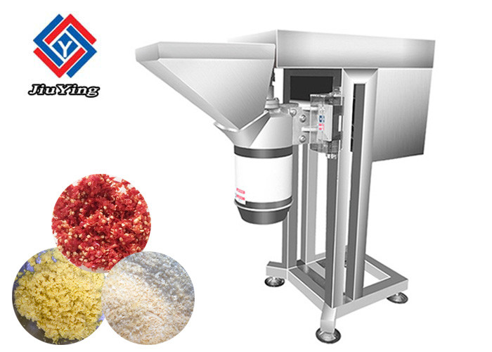 SUS 304 Vegetable Chopper Machine , 380V Voltage Garlic Mashed Gringer ...
