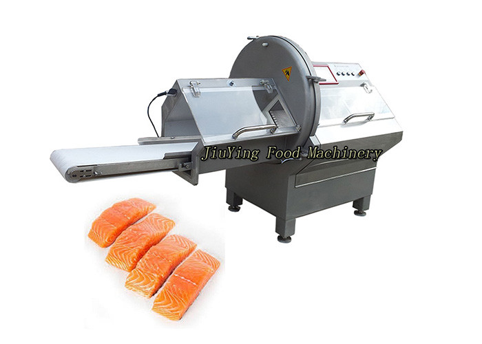 Thickness Adjustable Frozen Fish Fillet Cutting Machine Capacity 200pcs ...