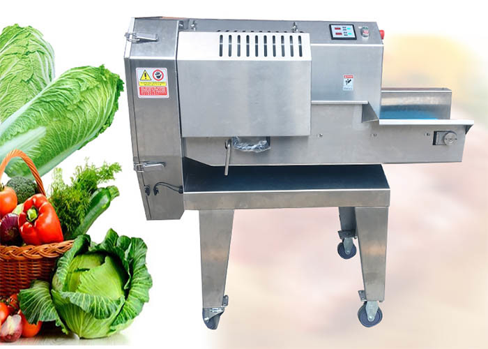 Industrial Cucumber Pickle Cutting Machine / Fruit And Vegetable Cutter