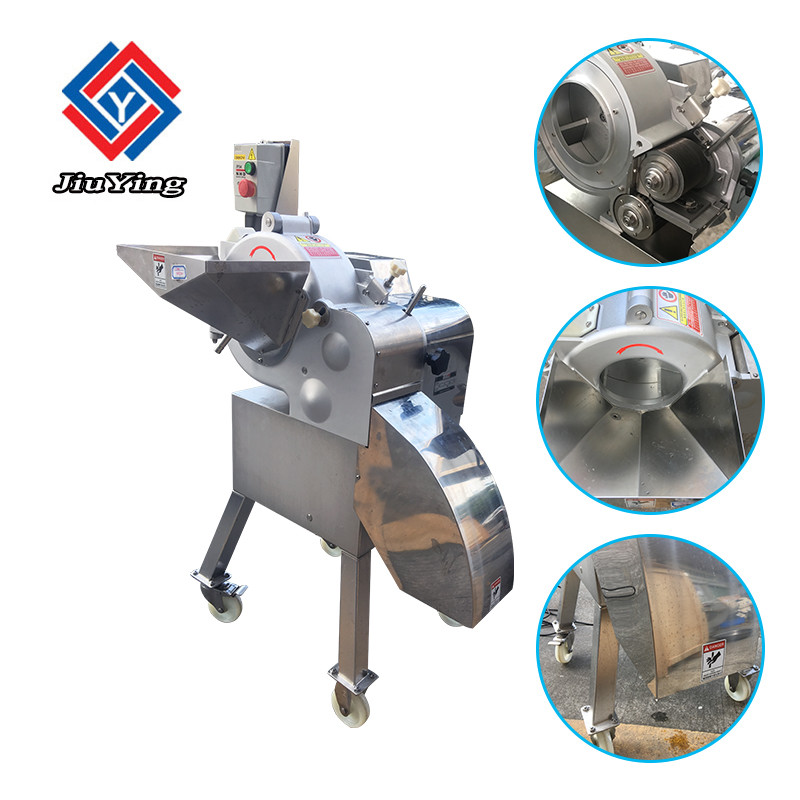Vegetable Sweet Potato Cube Dicer Machine 500~800KG/H Large Capacity