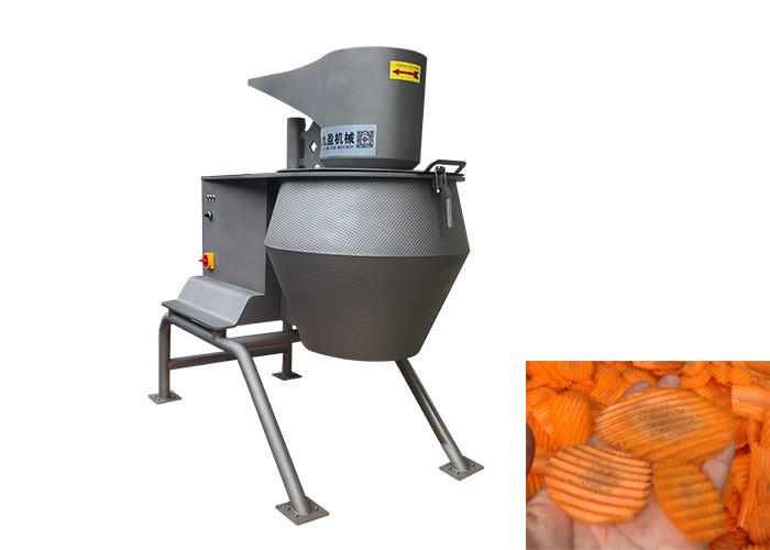 3000kg/h 3 Phase 1.5KW Carrot Shredding Machine Multi Root Vegetable Cutter