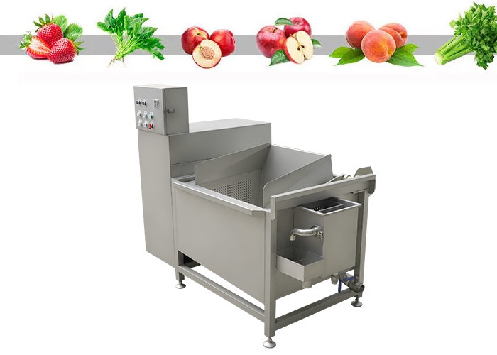 Industrial Salad Washer Machine Air Bubble Vegetable Mix Washing Line