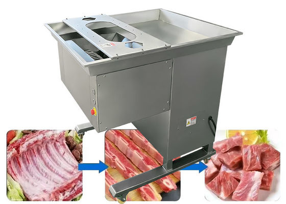 7.5KW Fresh Pork Ribs Cutting Machine Large Lamb Chop Steak Pig Trotter ...