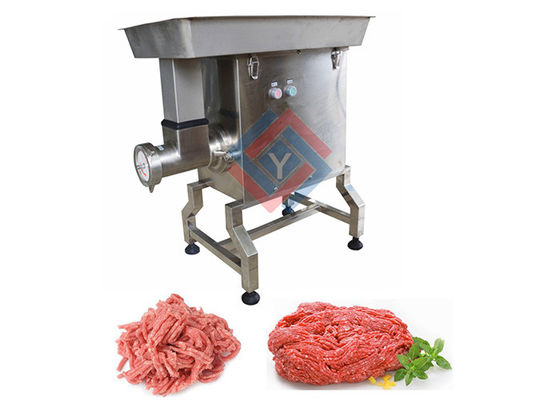 Safe Efficient Electric Meat Grinders Frozen Pork Processing Vacuum Tumbler For Fish