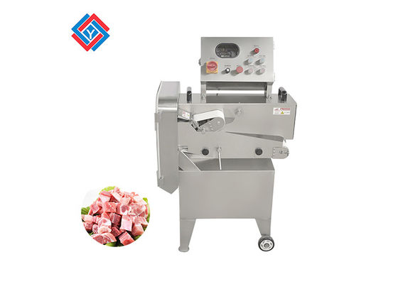 JY-303A 304SUS 120 mm Width Conveyor Belt Frozen Ribs Cutting Machine ...