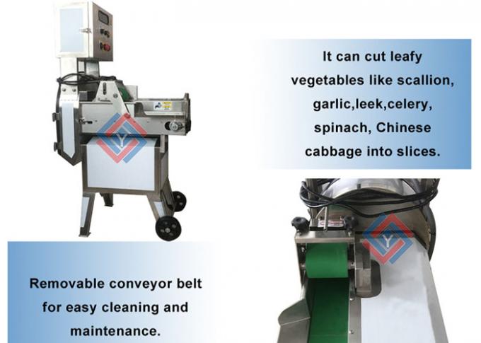 Multi Functional Vegetables Cutting Machine Leafy Spinach Slicer Equipment