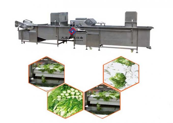 Customized Salad Production Line Vegetable Fruit Washing and Cleaning ...