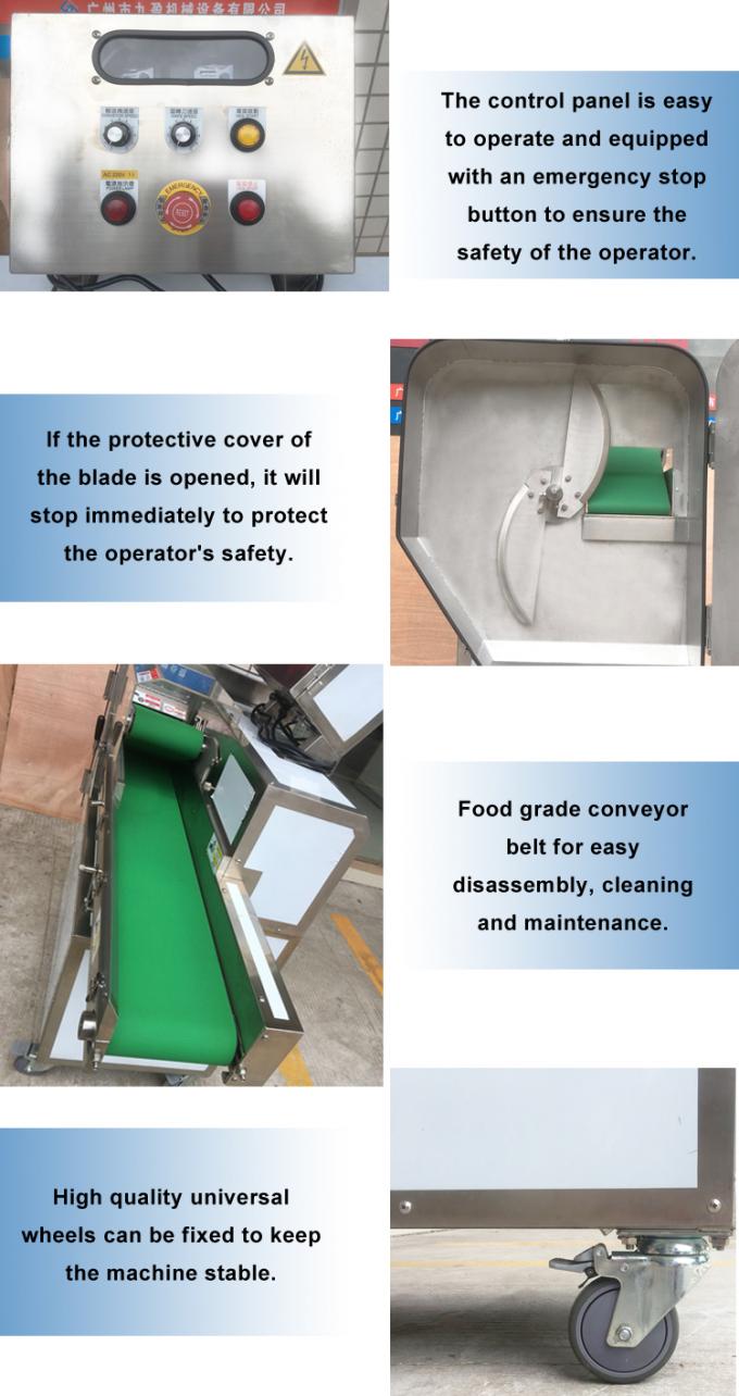 Fruit Processing Bean Sprout Okra Cutting Equipment Banana Chips Slicer ...