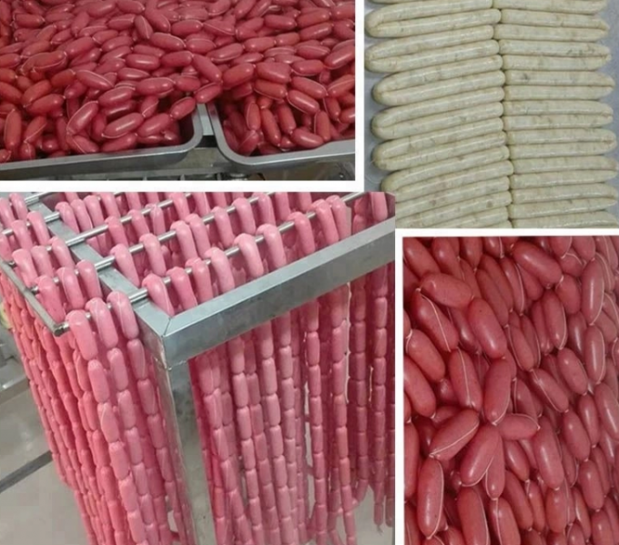 Sausage Linker Meat Tying Machine Sausage Double Clipping Processing