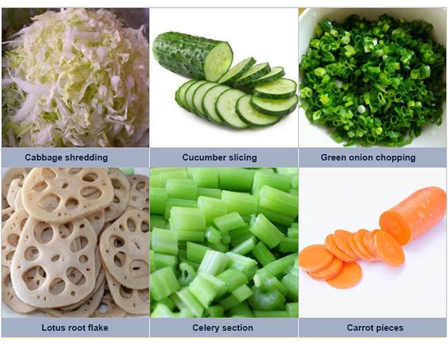 Spinach Chopper Celery Banana Chips Cutter / Plantain Slicer Machine