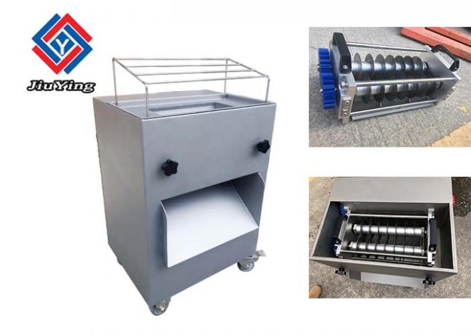 2HP Meat Processing Machine / Automatic Bacon Chicken Cutting Machine