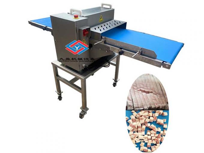 50cm Conveyor Bandwidth Fresh Meat Strip Machine Chicken And Fish ...