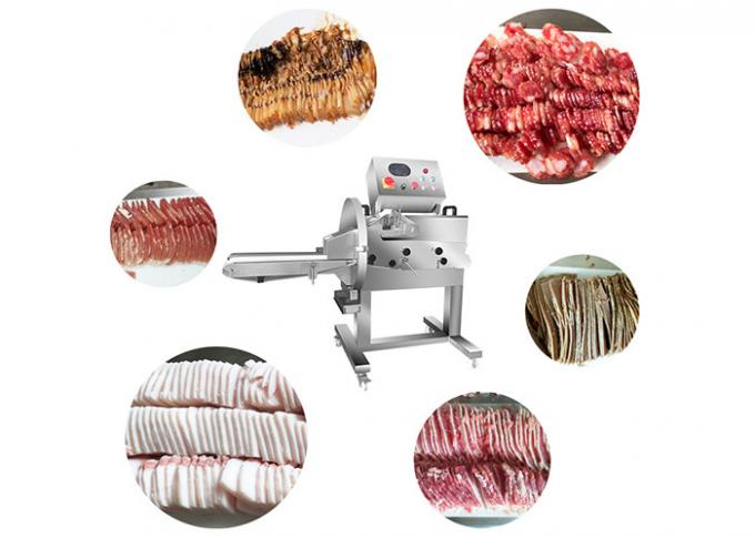 TJ-304B Commercial Double Blades Cooked Meat Slicer For Cutting Roast ...